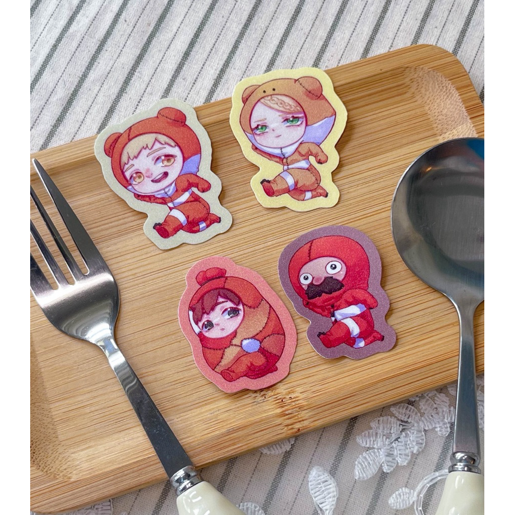 【Hikidashi】 Dungeon Meshi Stickers | Shopee Malaysia