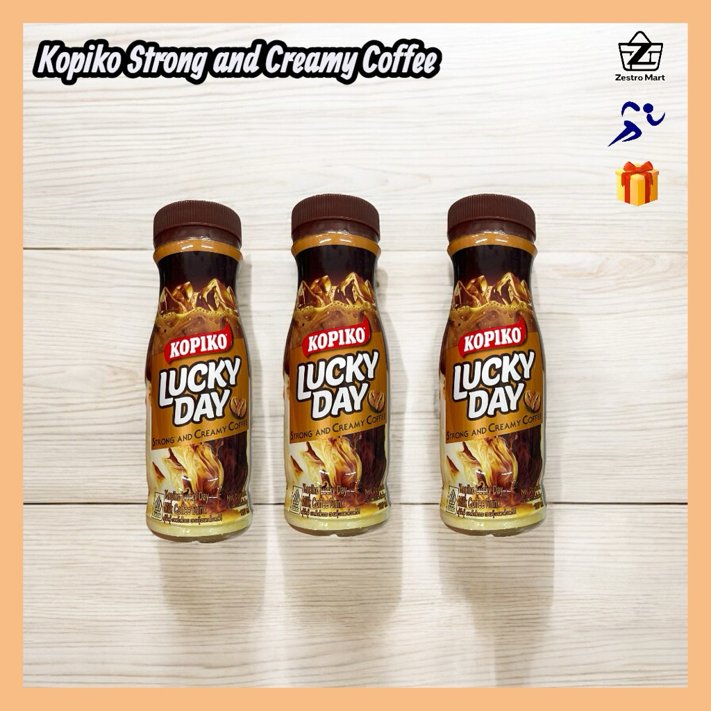 Kopiko Strong and Creamy Coffee | Kopiko Minuman Kopi Dalam Botol ...