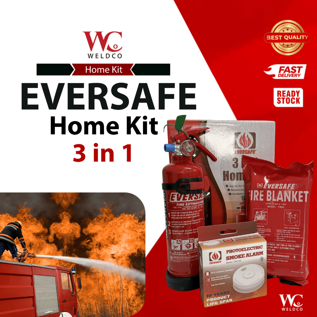 (READY STOCK) EVERSAFE HOME KIT 3-IN-1 (SIRIM Cert) | Shopee Malaysia