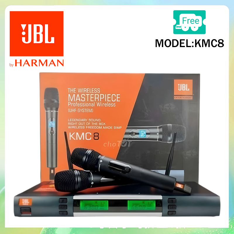 JBL KMC8 Wireless Microphone KTV audio dual Karaoke mic with Receiver ...