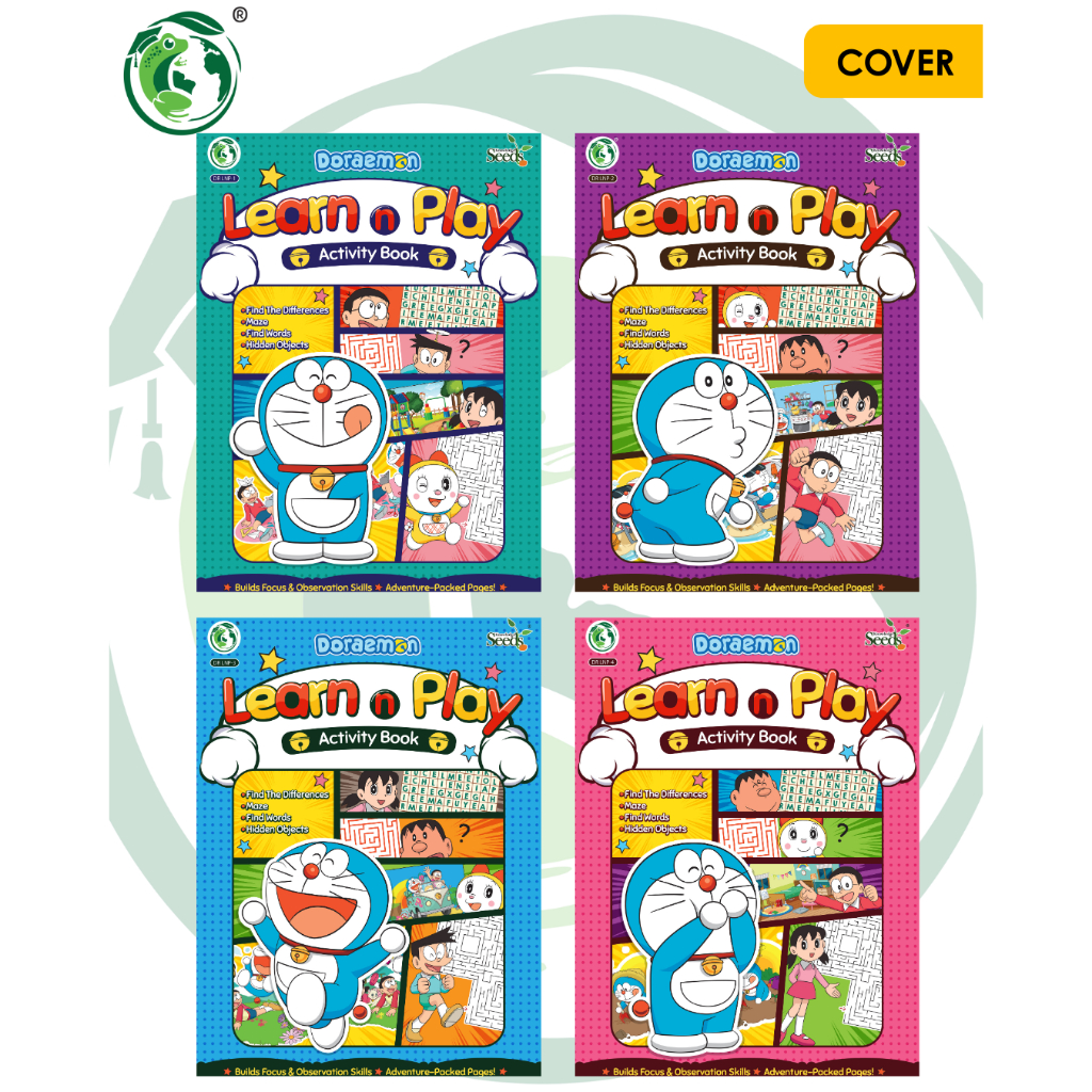 Toad Books : Doraemon Learn and Play (Pelbagai jenis aktiviti di dalam ...