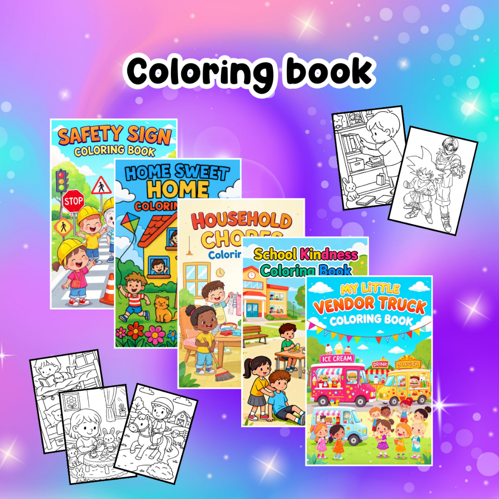 Kids Coloring Book A5 | Shopee Malaysia