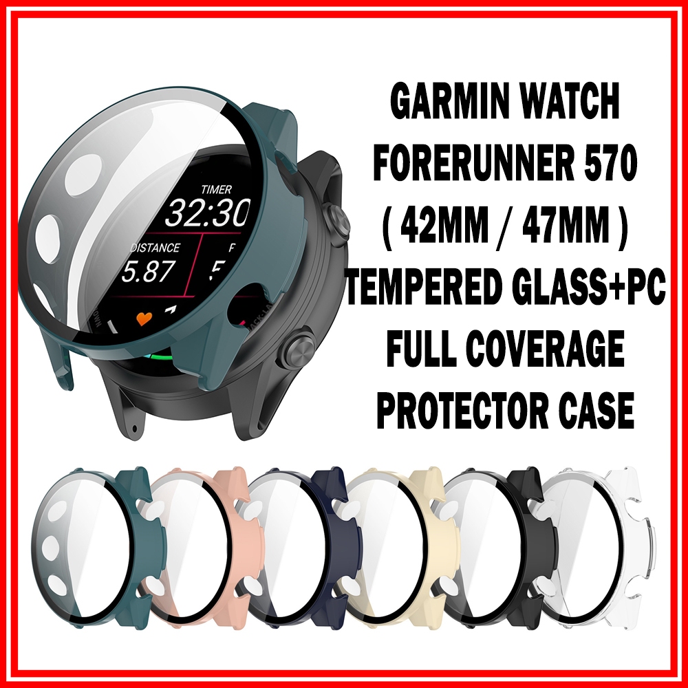 GARMIN Forerunner 570 Tempered Glass Case Garmin Watch Forerunner 570 ...