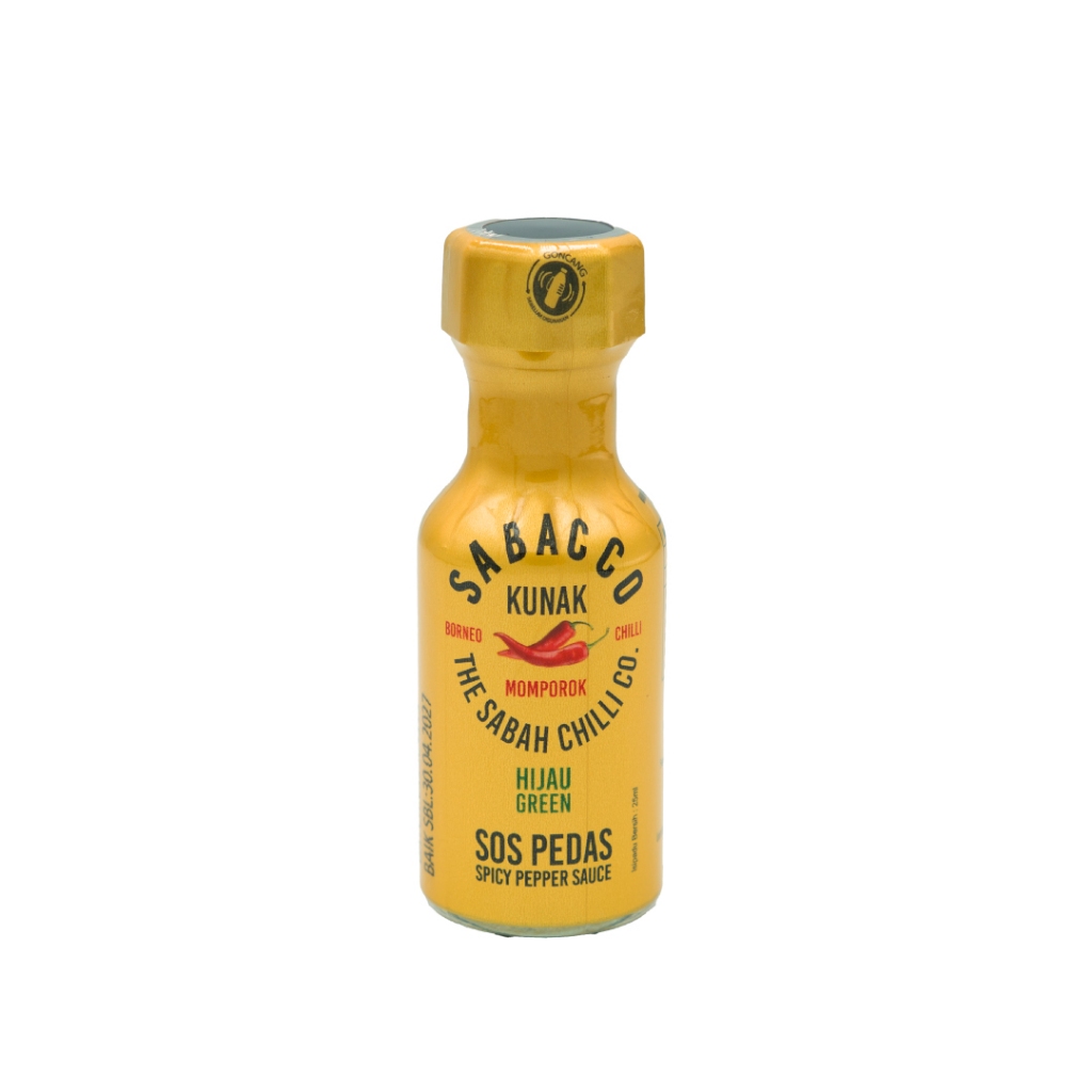 (MINI) Sabacco Sabah Chilli Sauce - Momporok Chilli, Kunak (Green ...