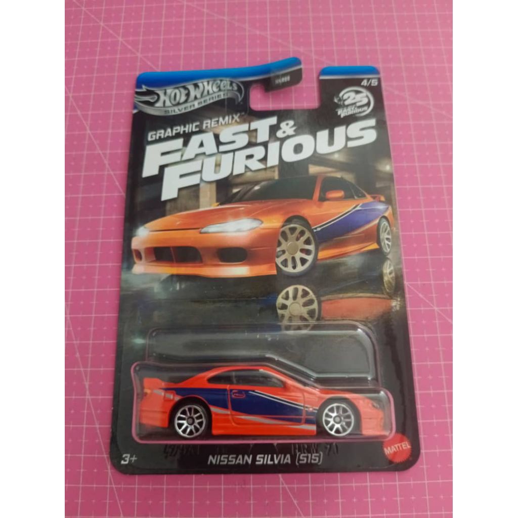 hot wheels nissan silvia s15 jdm mattel Diecast fast furious graphic ...