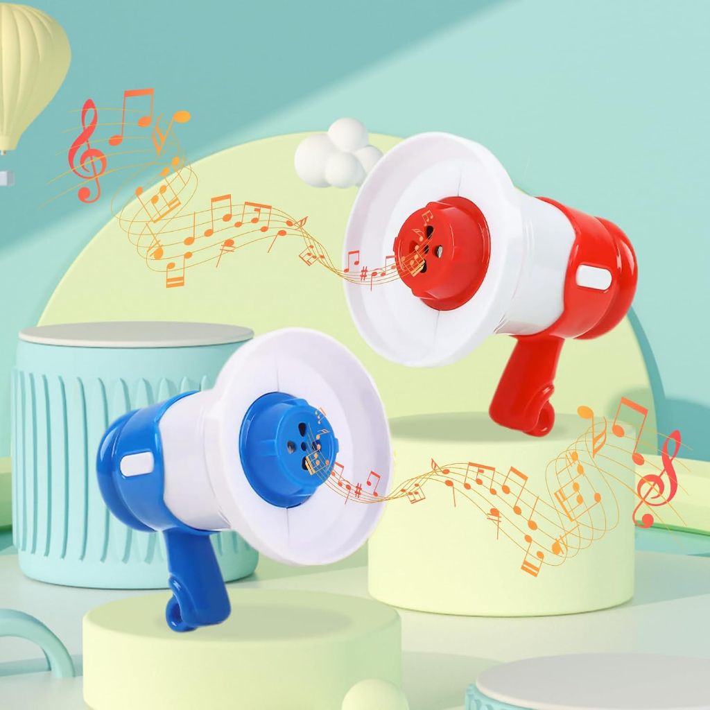 Mini Loud Speaker Toys Megaphone Recording Speaker with Music ...