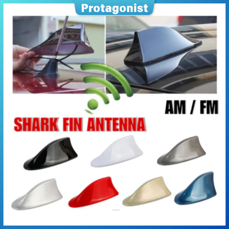 Universal Car AM/FM Radio Shark Fin Antenna For Myvi Old Lagi Best Icon ...