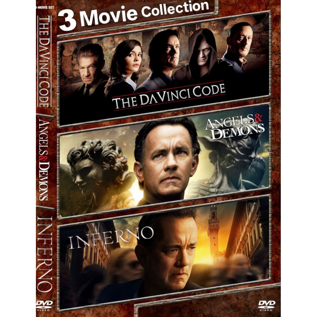 DA Vinci Trilogy ( 3 IN 1 DVD) | Shopee Malaysia