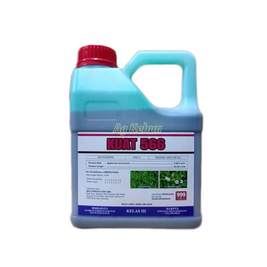 4L KUAT 566 RACUN RUMPUT RUMPAI ( sama Garrant , Kenbast , Basta ...