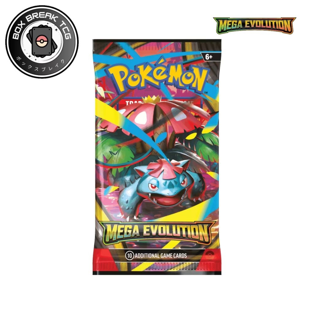 Pokemon TCG: Mega Evolution Booster Pack‖ Black Bolt White Flare ...
