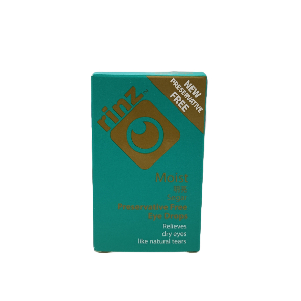 RINZ Moist Preservative Free Eye Drops 5ml | Shopee Malaysia