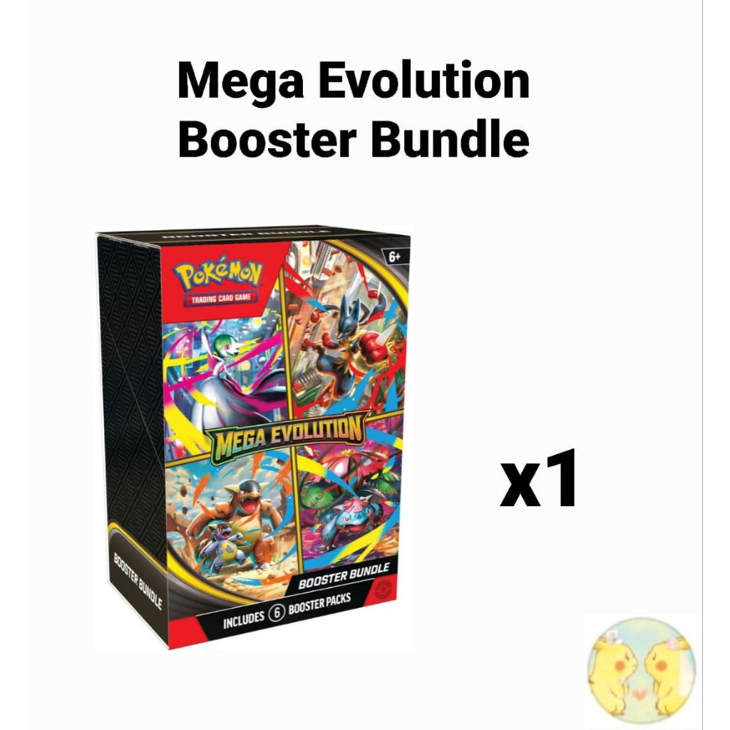 Pokemon Card TCG: Ready Stock ME01 Mega Evolution Base Set Booster ...
