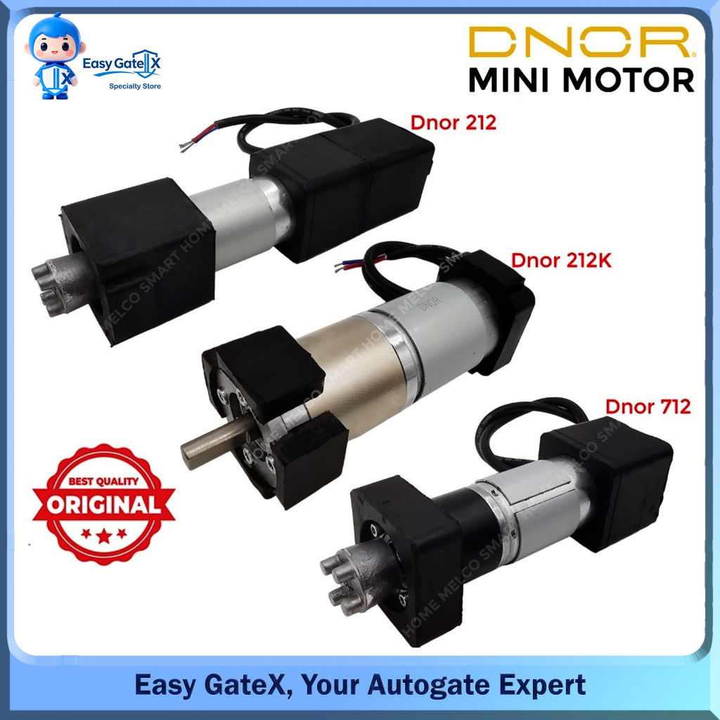 DNOR 712 / DNOR 212 / DNOR 212K Mini Motor with Arm – Genuine D’NOR ...