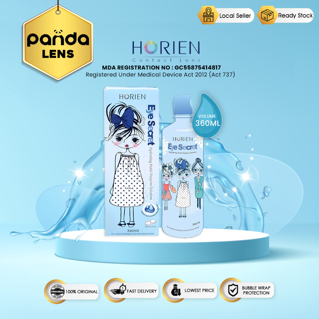 Horien Eye Secret Multi-Purpose Lenses Solution 360ml | Shopee Malaysia