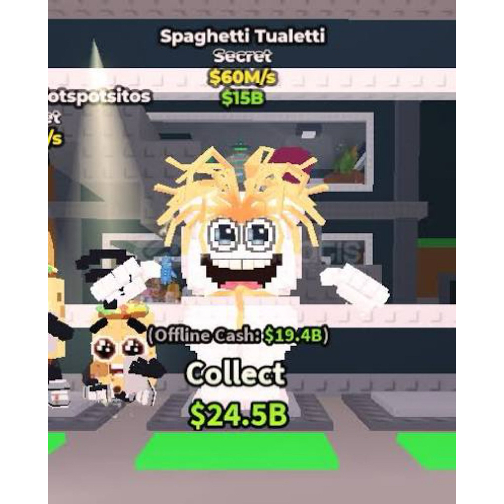 Spaghetti Tualetti | Steal A Brainrot PC GAME | Shopee Malaysia