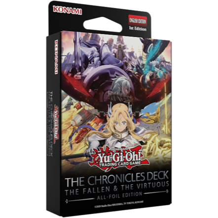 Yugioh: CH01 THE CHRONICLES DECK: The Fallen & The Virtuous [OCG/AE] | Shopee Malaysia