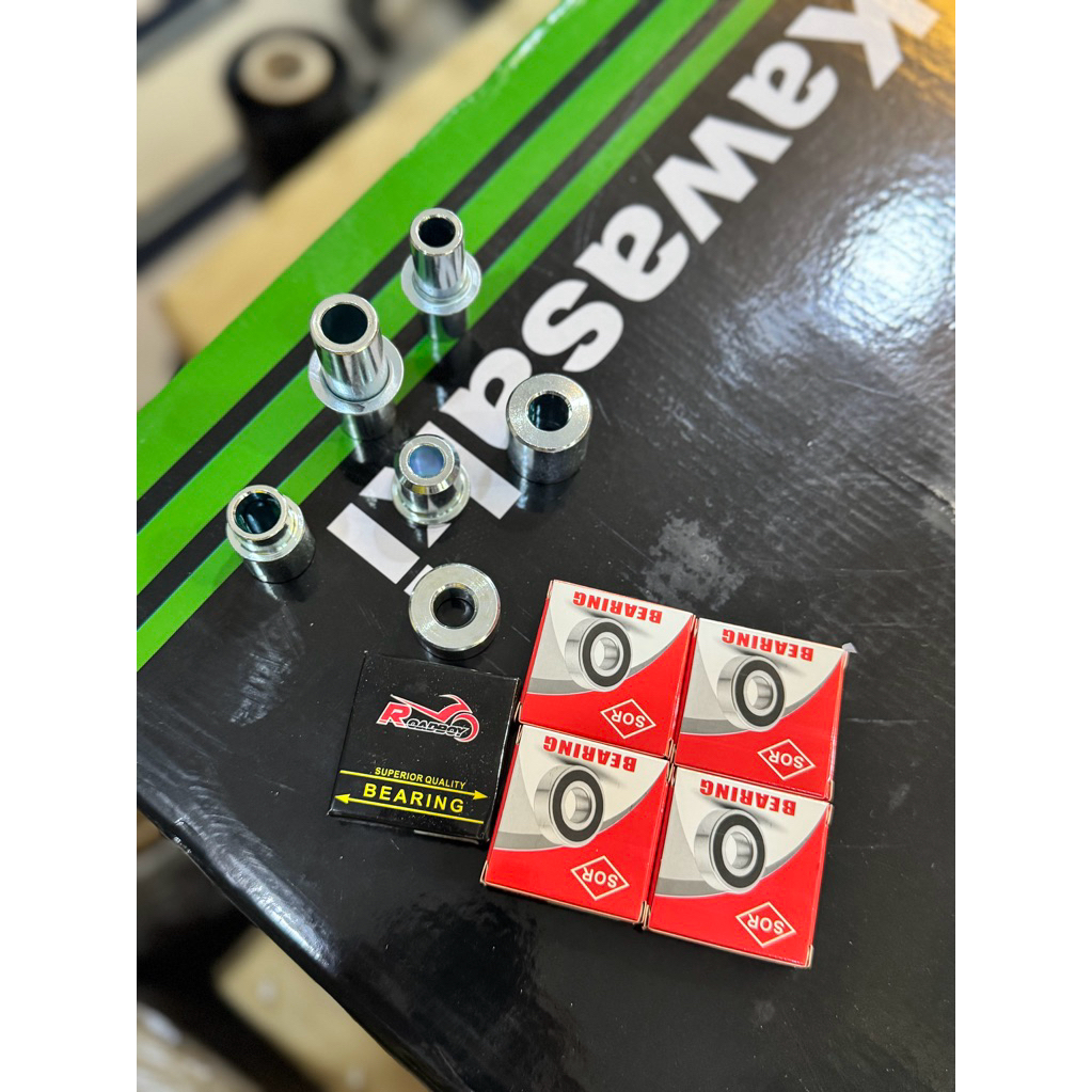 bush dan bearing custom ex5 gto ar80 ar125 kh100..cikgu raff proshop ...