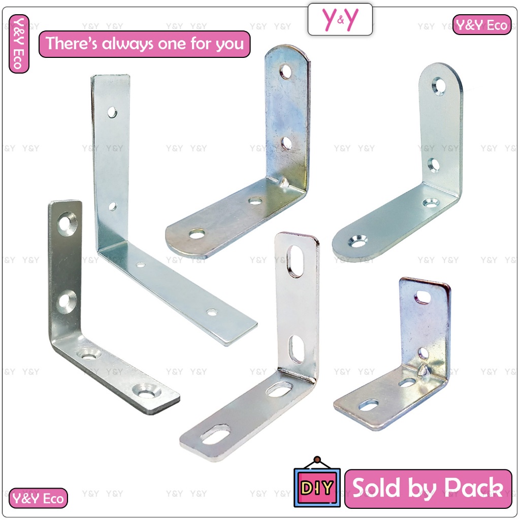 Y&Y Eco Universal 4 Holes Furniture Hardware Metal Angle L Bracket ...