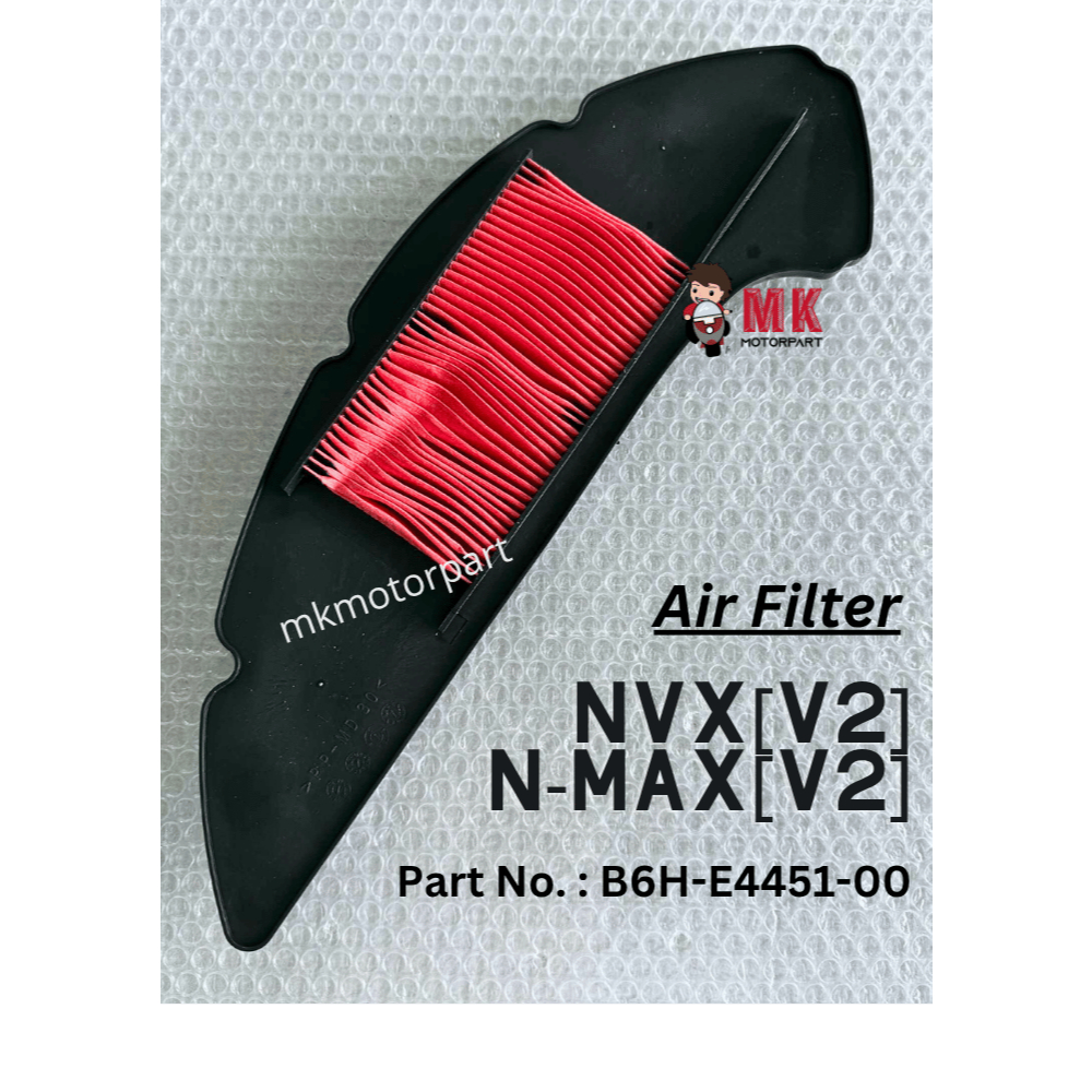 AIR FILTER Yamaha NVX [ V2 ] = NMAX V2 Air Cleaner [ B6H-E4451-00 ...