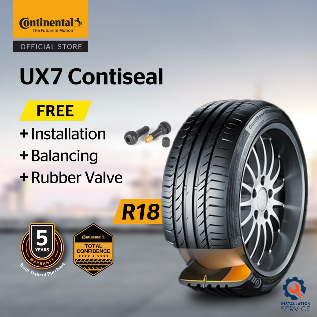 Continental UltraContact UX7 ContiSeal R18 235/50 235/60 255/55 (with ...