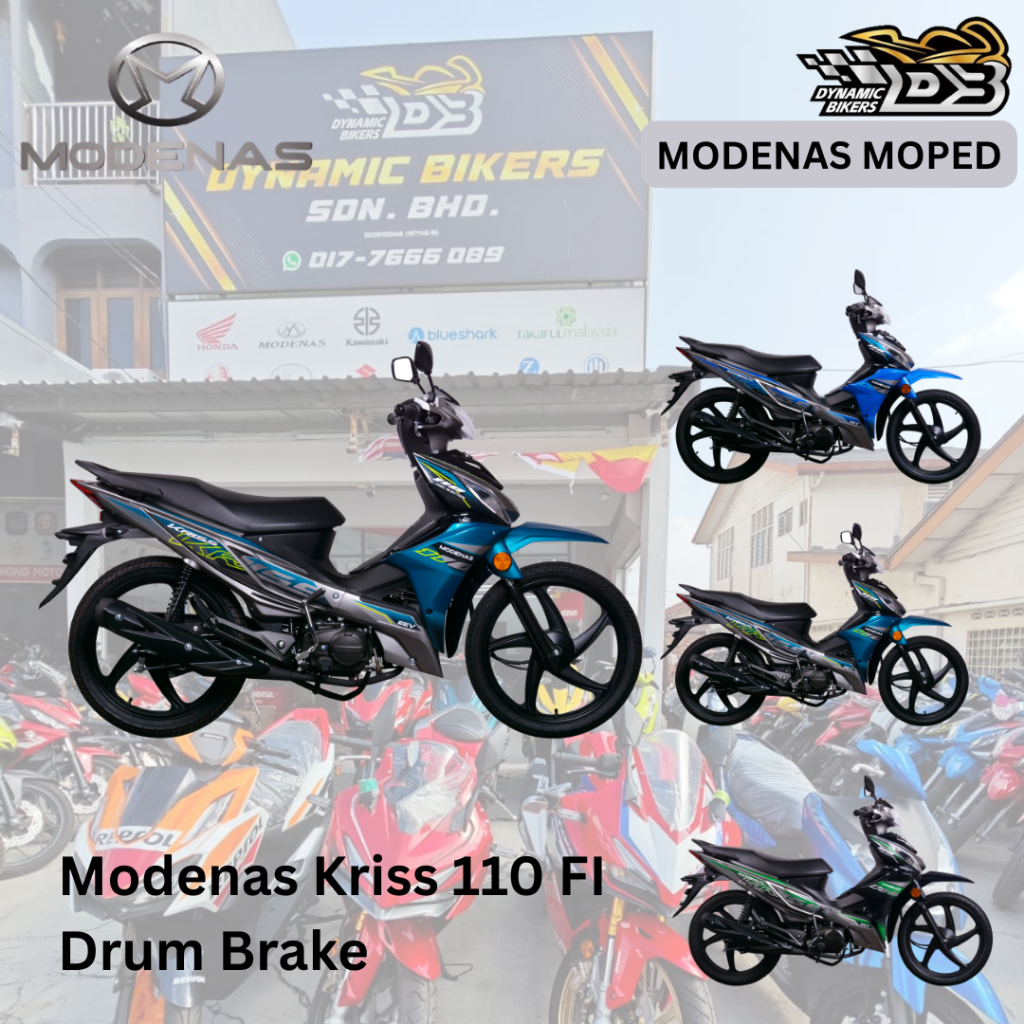 Modenas Kriss 110 Fi / motor Baru modenas kriss110 EURO 4 MR3 | Shopee ...