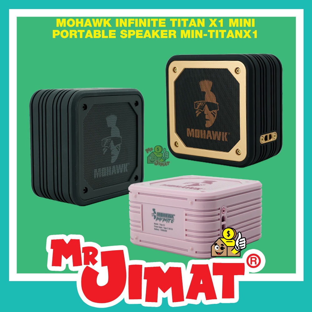 MOHAWK INFINITE TITAN X1 15W MINI PORTABLE SPEAKER | Shopee Malaysia