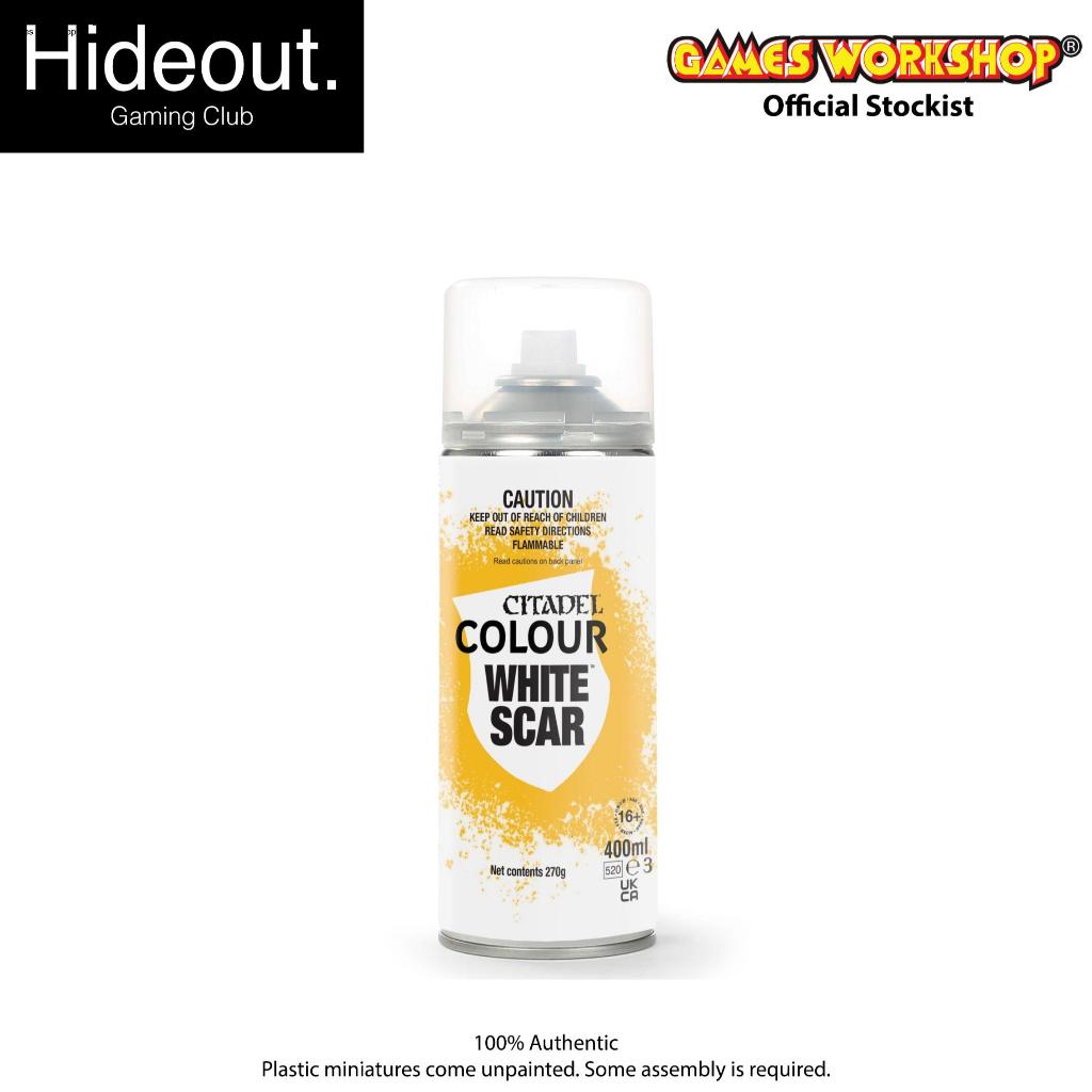 White Scar Spray Paint | Citadel | Games Workshop | | Shopee Malaysia