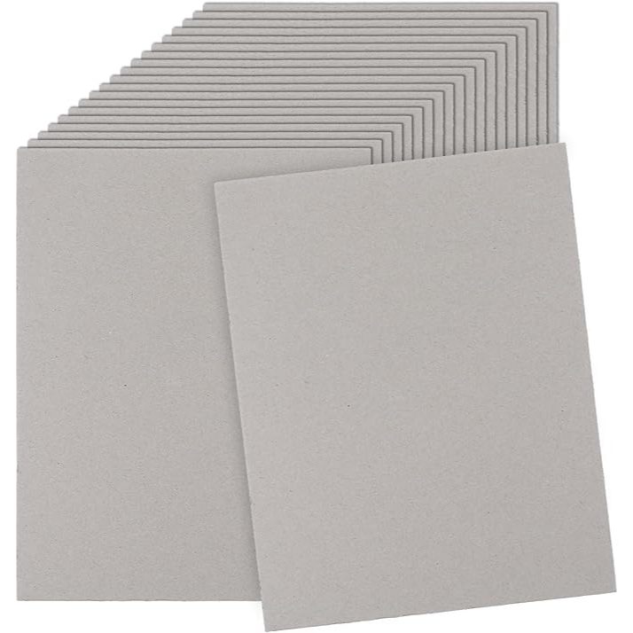 10pcs 50pcs 1.21MM 700gsm A3 A4 A5 A6 premium grey chipboard card board ...