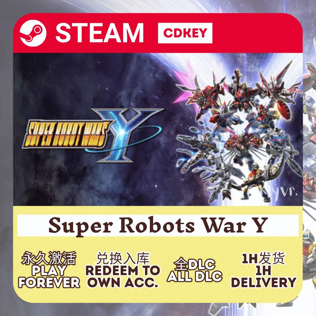 [Steam CDKey] Super Robots Wars Y 超级机器人大战Y Redeem to Own Account ...