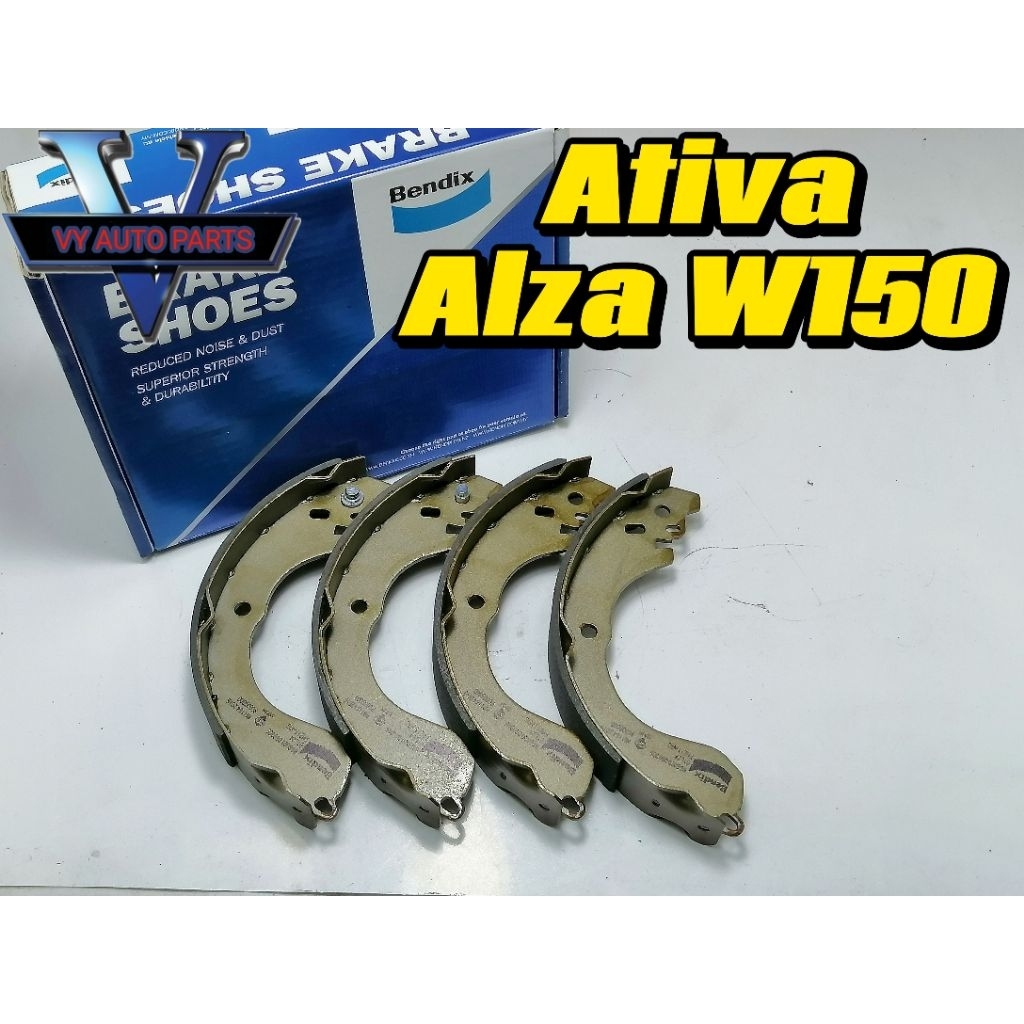 Brake Shoe Ativa Alza W150 2022y D0305 Bendix | Shopee Malaysia