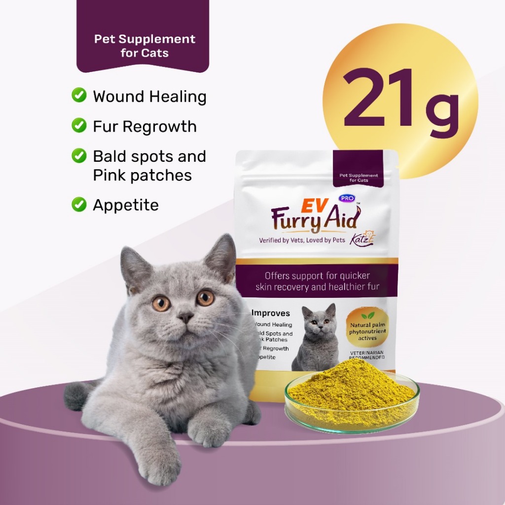 EVFurryAid PRO Katze Pet Supplement for Cats - Verified by ...