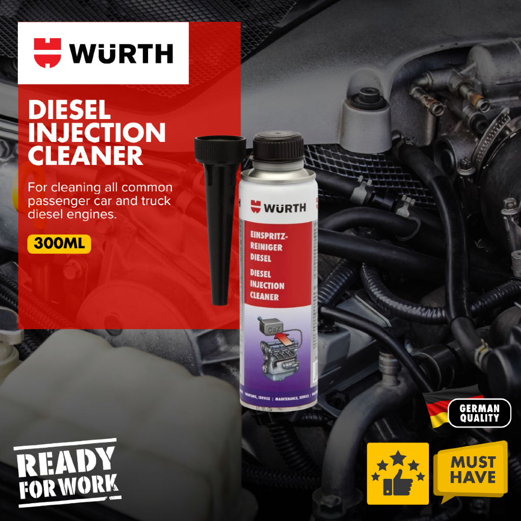 Wurth Diesel Injection Cleaner (300 ml) l Cecair Suntikan Diesel ...