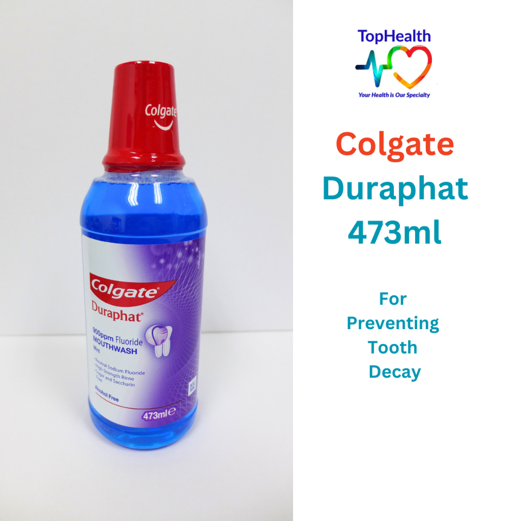 **READY STOCK** COLGATE Duraphat 900PPM Flouride Mouthwash 473ml 高氟素漱口水 ...