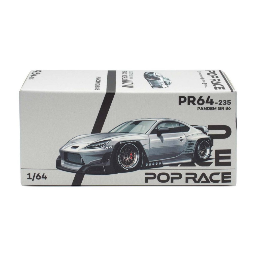 Pop Race 1/64 Scale diecast Pandem GR86 | Shopee Malaysia