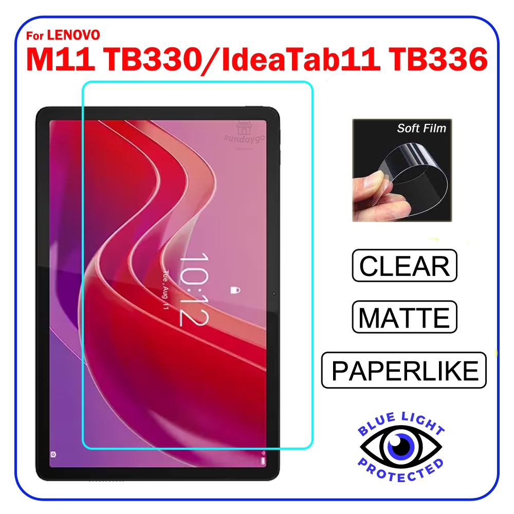 For Lenovo Tab M11 | Idea Tab TB330XU TB336FU ZU 11 Clear Matte Anti ...