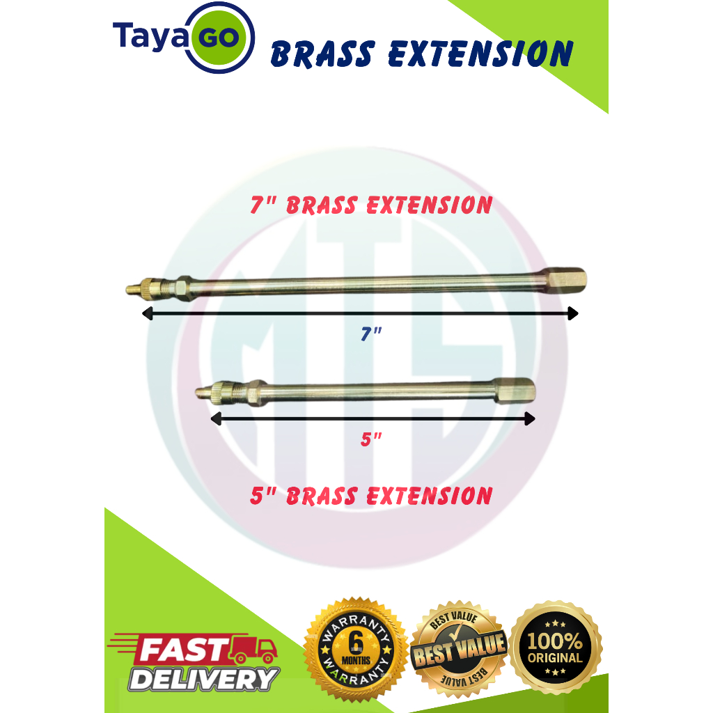 Tire Valve 7'' Stem Extension Tayar Rim Valve Extension Penyambung ...