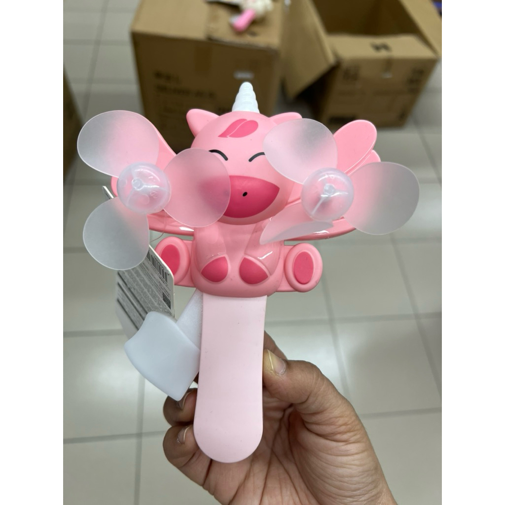 Daiso Manual Handheld - Twins Fan - | Shopee Malaysia