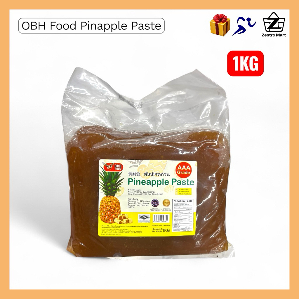 OBH Food Pinapple Paste | 1Kg | AAA Gred | Shopee Malaysia