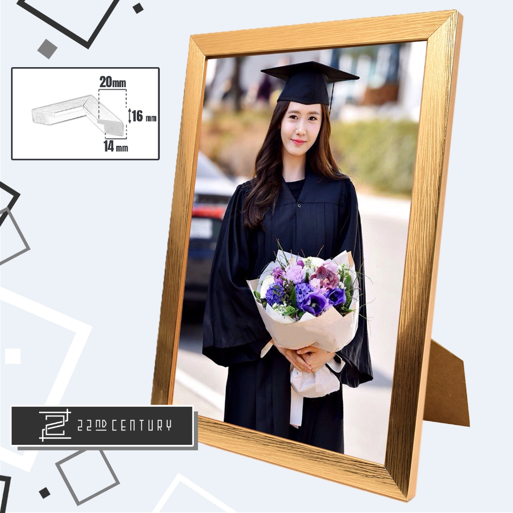 Fiber Wood 8R 10R 12R A4 A3 Photo Frame | Picture Frame | Premium ...
