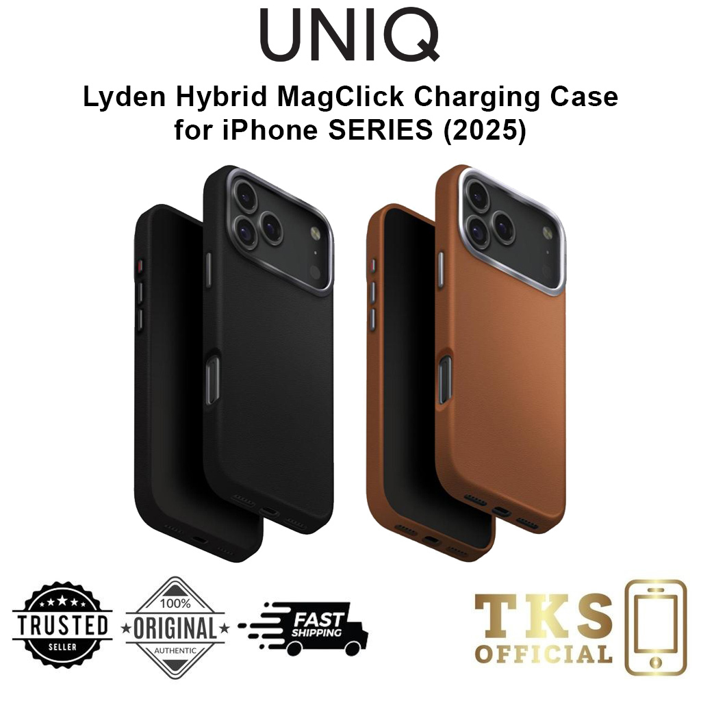 Uniq Lyden Hybrid MagClick Charging Case for iPhone 17 SERIES (2025 ...