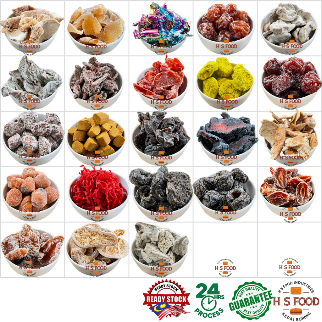Memory Plum Series B / Asam Pelbagai Jenis 60g-250g / Asam Manis Masam ...