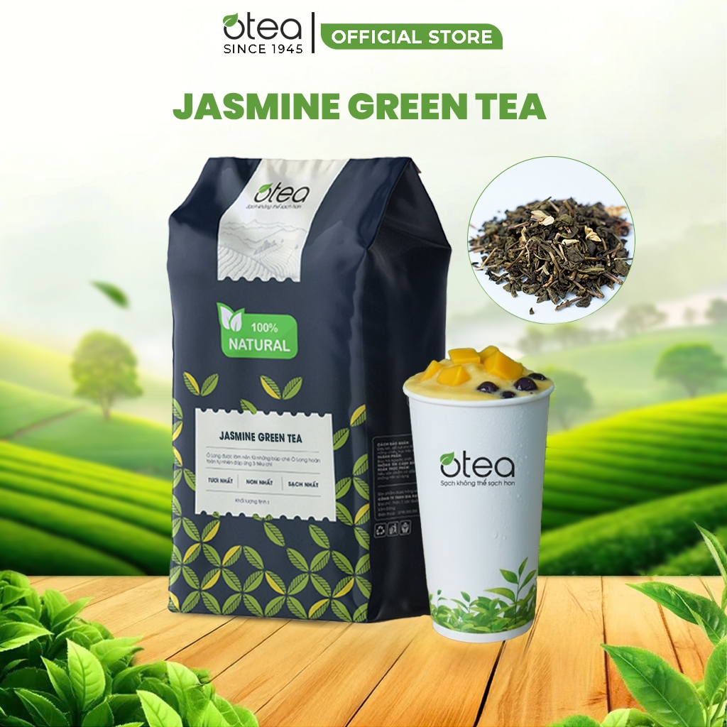Green Tea Jasmine Classic 1Kg - For Cold Brew, Milk Tea, Iced Tea & Hot ...