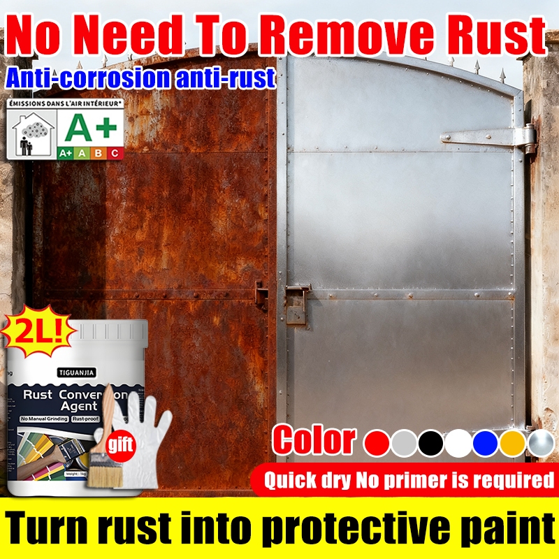 rust converter for metal 1000ml cat anti karat besi cat besi anti karat ...