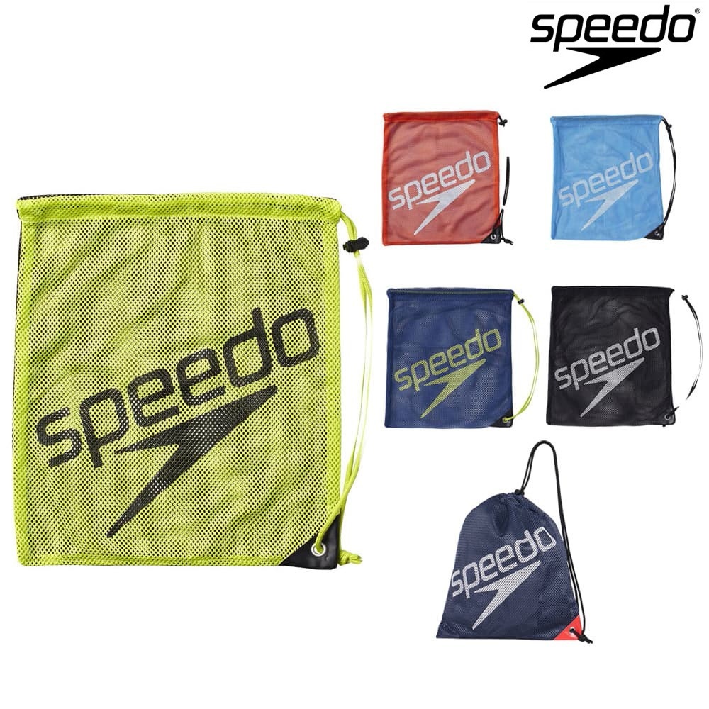 (From Japan)Speedo Bag Mesh Bag M Swimming Unisex SD96B07 Clear Green ...