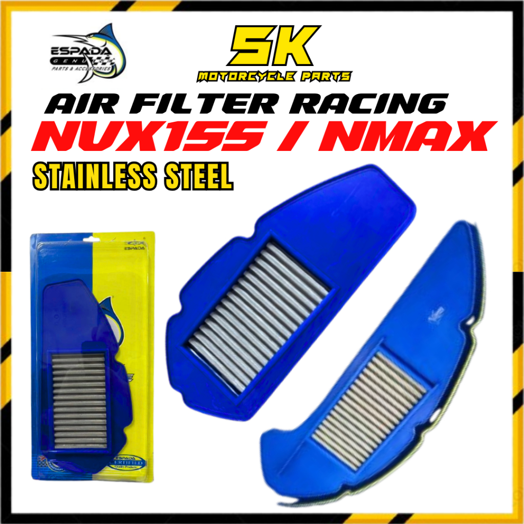 ESPADA RACING AIR FILTER NVX V1 V2 V3 NMAX V2 VARIO125 VARIO150 ...