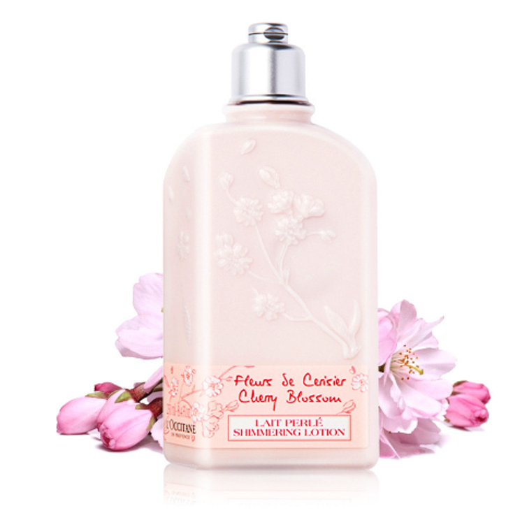 [READY STOCK] Loccitane Cherry Blossom Shimmering Lotion 250ML | Shopee ...