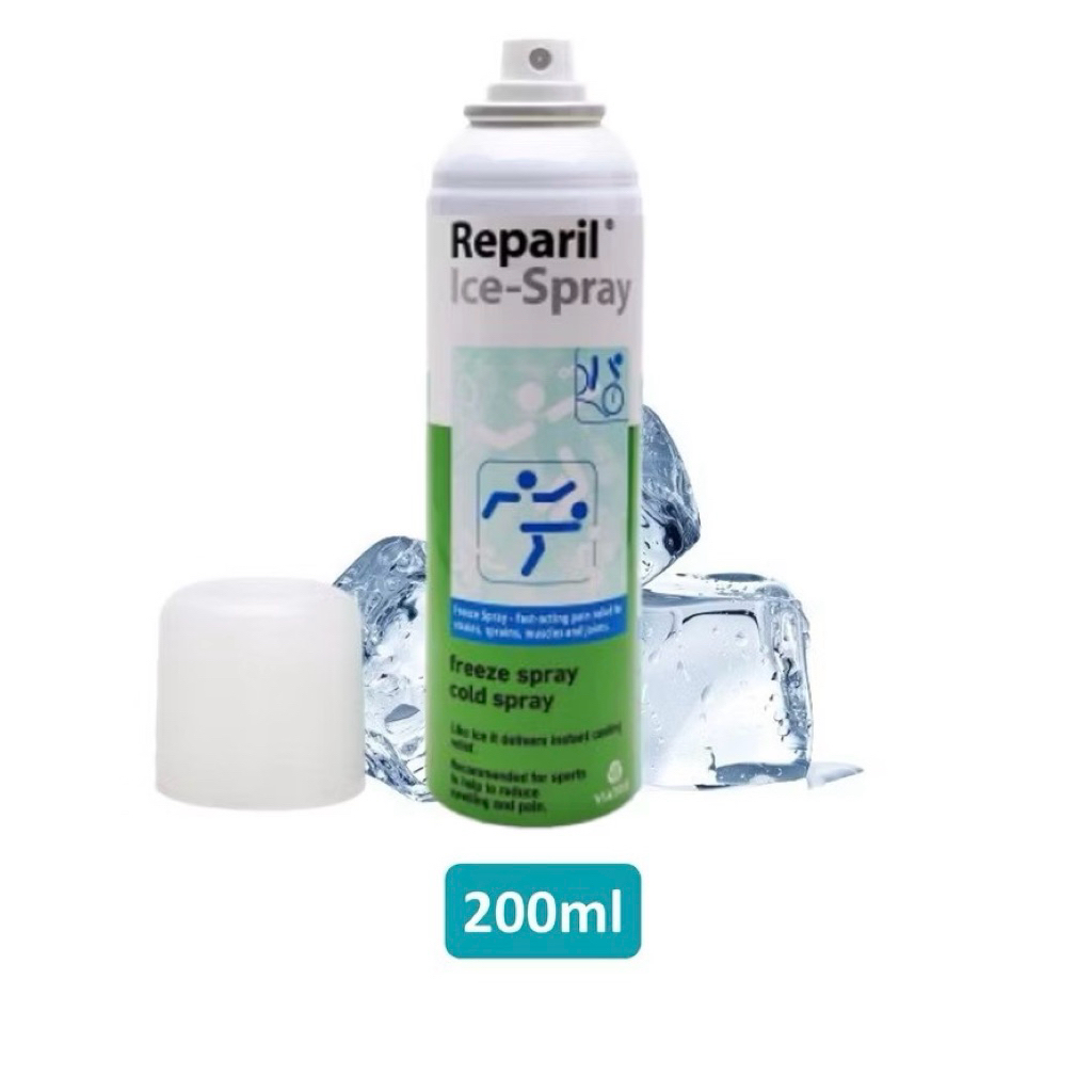 Reparil Ice Spray 200ml EXP:04/2028 [ contusions sprains cramps ...