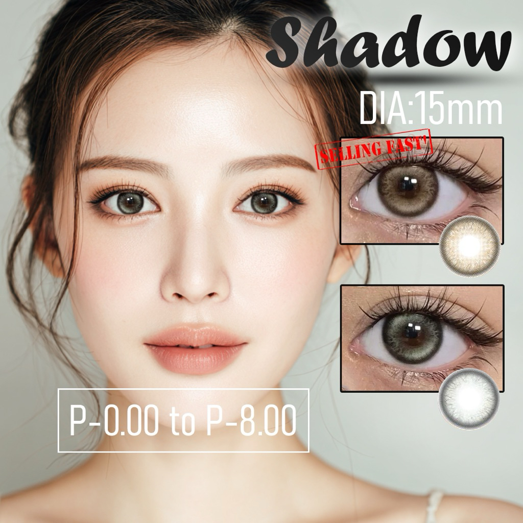 【NEW】Shadow 14.2mm (Eff 15mm) 6Month Disposable Korea Lens Free Lens ...