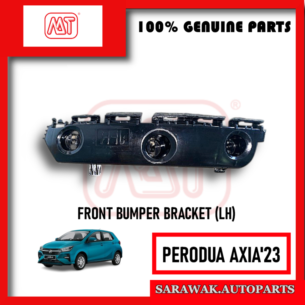 Front Bumper Side Support Bracket RH LH Perodua Axia 2023 | Shopee Malaysia