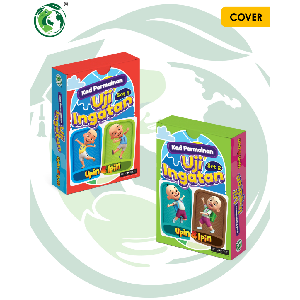 TOAD BOOKS : KAD PERMAINAN UJI INGATAN UPIN & IPIN | Shopee Malaysia